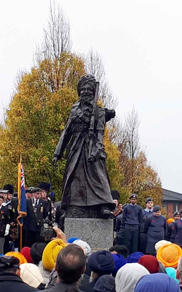 Smethwick Sikh Soldier Statue celebrates forgotten lions of World Wars