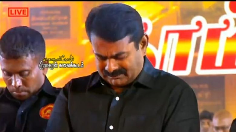 NTK's Seeman eulogises Tamil Eelam sacrifices on 37th Martyrdom Day