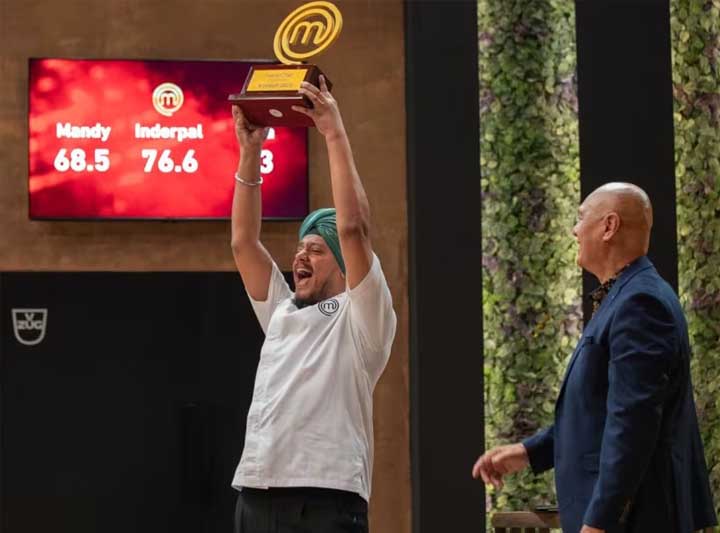 Inderpal Singh Crowned Champion MasterChef Singapore Season 4